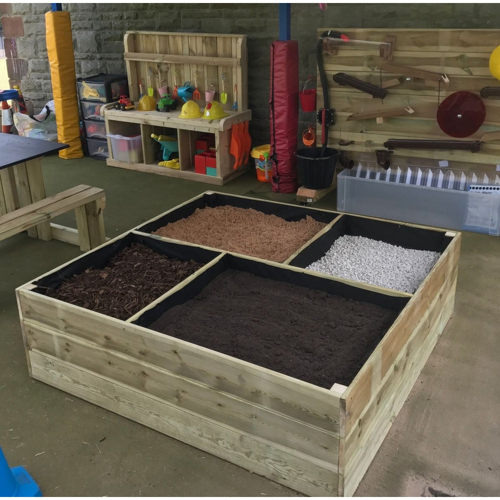 Large Square Texture Trough – Landscapes for Learning